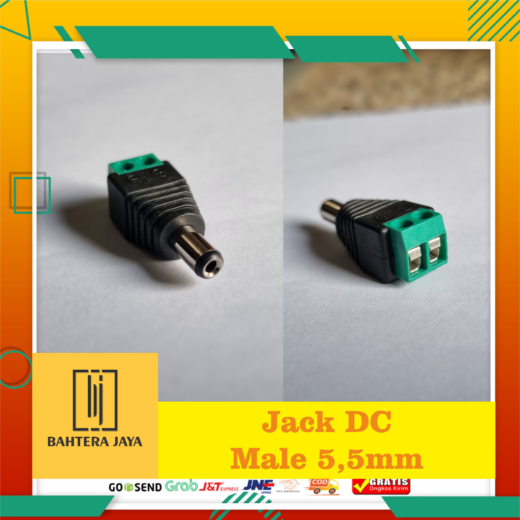Jual Jack Konektor Power DC Male 5,5mm | Shopee Indonesia