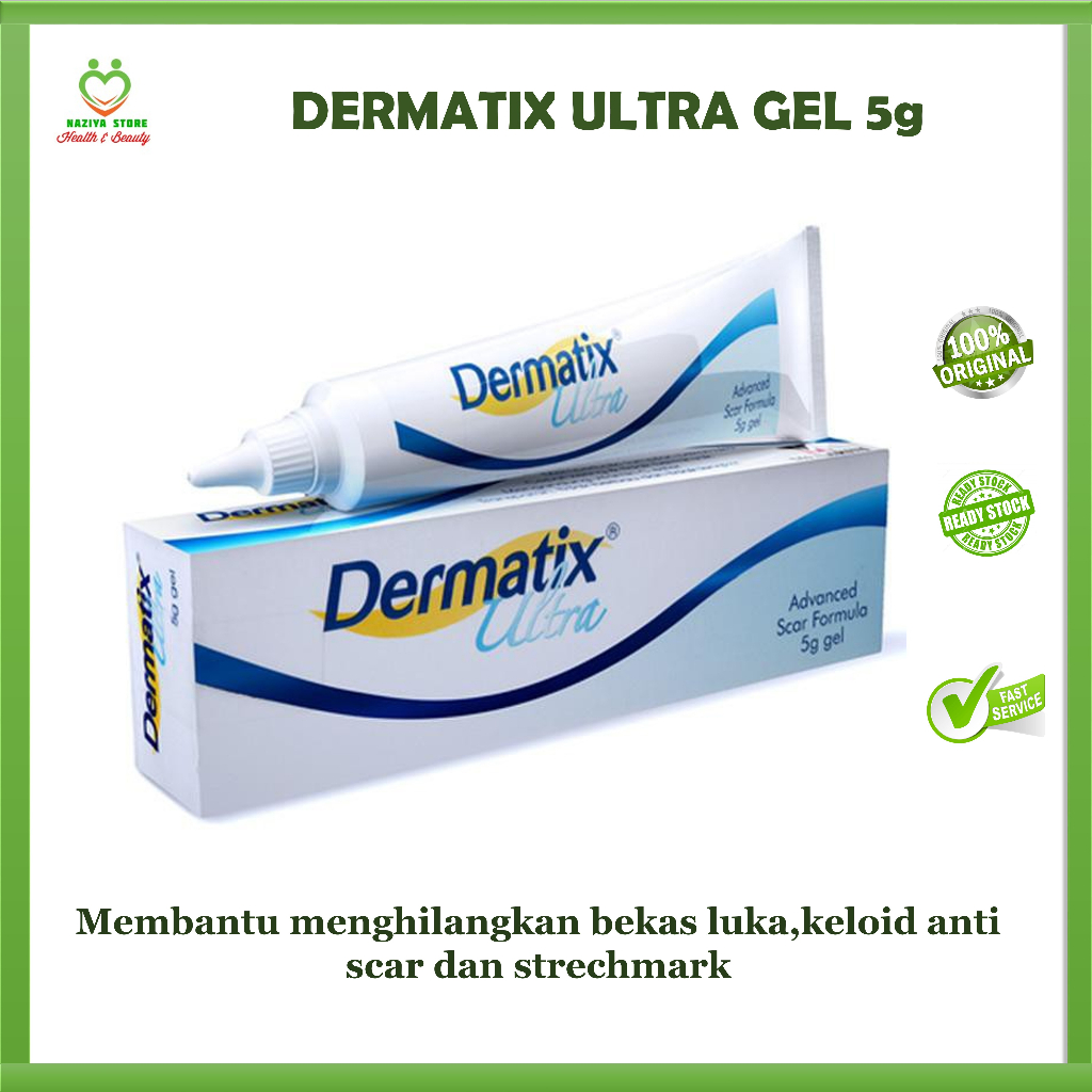 Jual DERMATIX Ultra Advanced Scar Formula Gel 5g Krim Penghilang Bekas ...