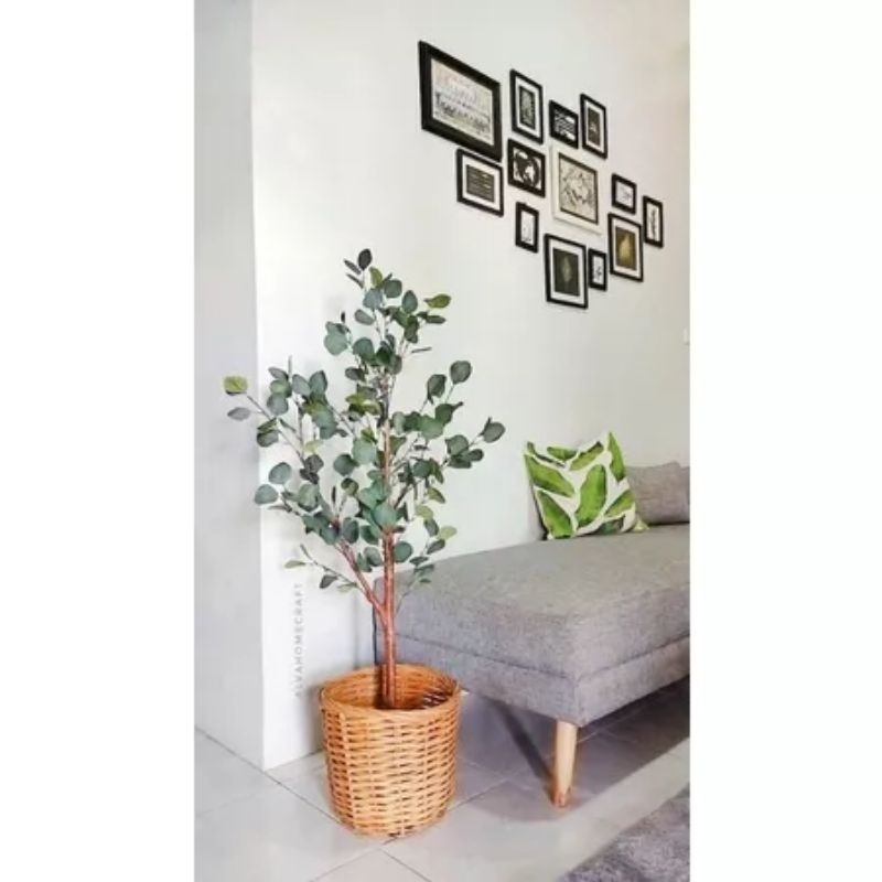 Jual Pohon Artificial Pohon Plastik Eucalyptus Tree Dan Olive Zaitun ...