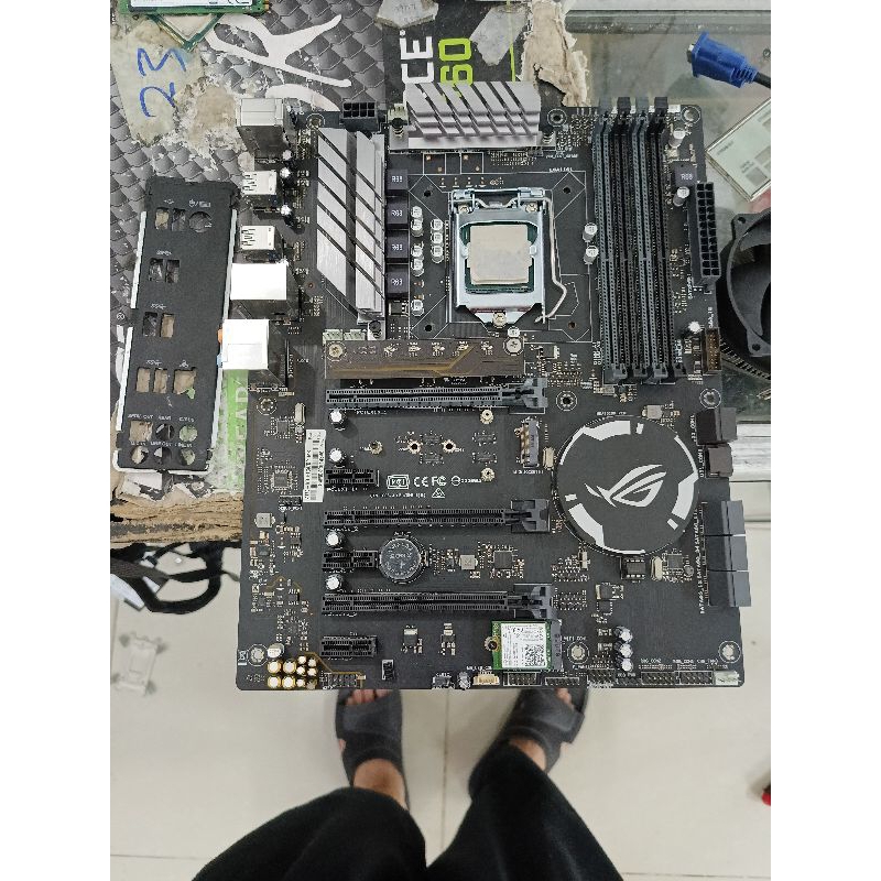 Jual mainboard Asus rog core i7-6700k gen6 | Shopee Indonesia