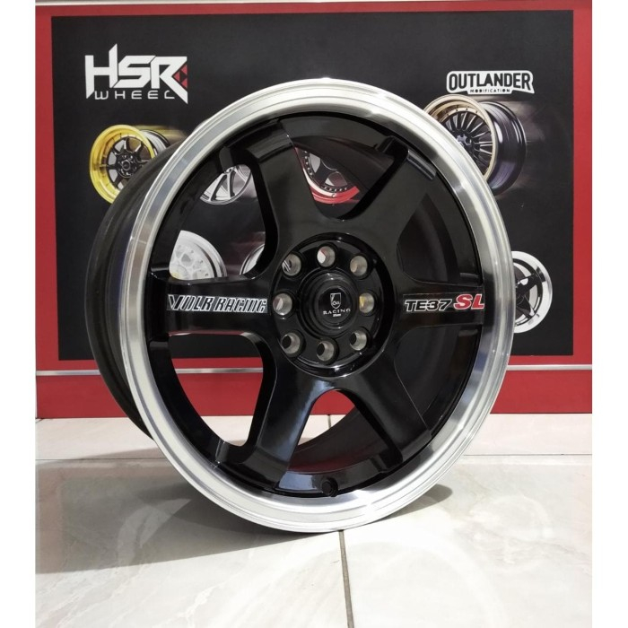 Jual VELG MOBIL HSR RACING TYPE TL MS 634 RING17 PCD4X100 DAN 4X114,3 BUAT BRIO YARIS FREED ...