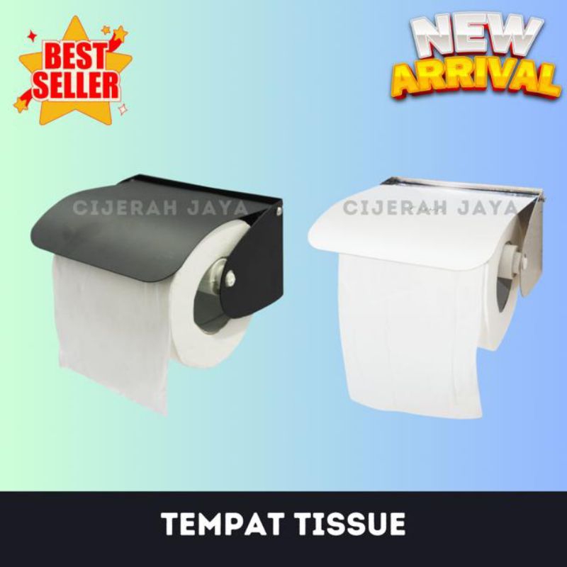 Jual TEMPAT TISSUE TOILET STAINLESS / TEMPAT TISSUE GULUNG KAMAR MANDI ...