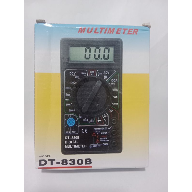 Jual multimeter digital mini dt-830b | Shopee Indonesia