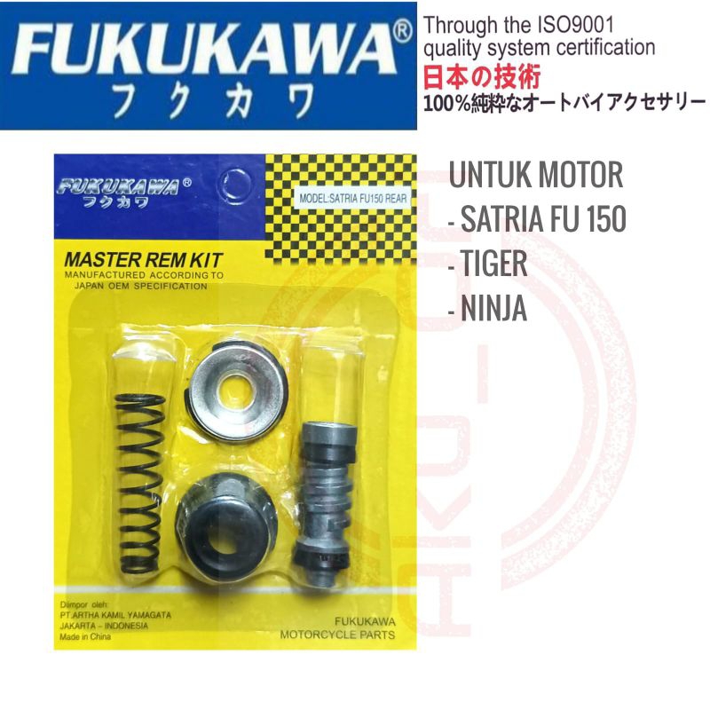 Jual MASTER REM KIT BLK FU 150 FUKUKAWA Sil isi master rem belakang supra x 125 satria fu ...