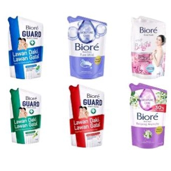 Jual BIORE GUARD BODY WASH SABUN MANDI CAIR 800ML REFILL | Shopee Indonesia