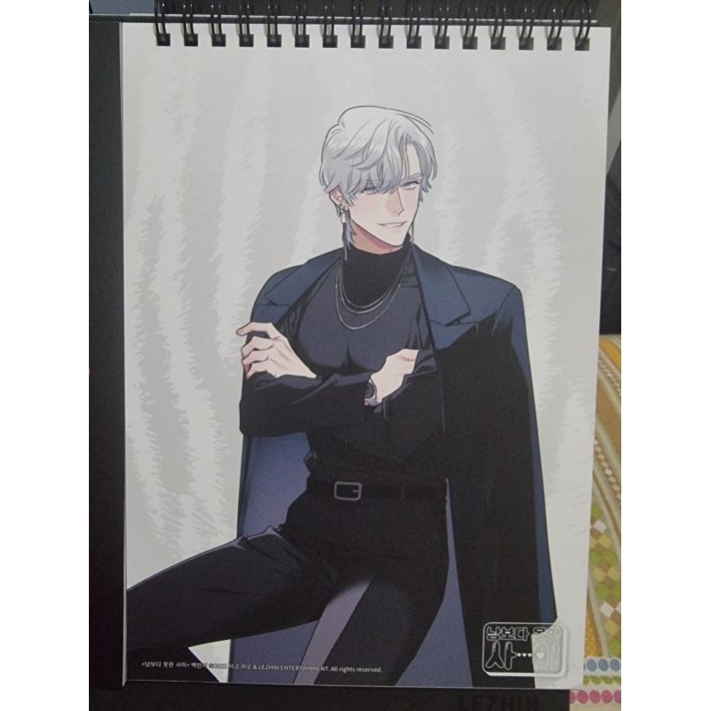Jual Official Lezhin Illustration Card Calendar 2022 with Safety ...
