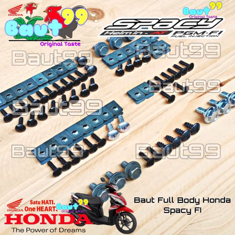 Jual Baut Fullset Body Honda Spacy Fi | Shopee Indonesia