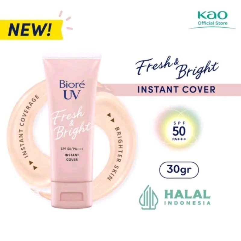 Jual {DIJUAL TANPA KEMASAN}Biore UV Fresh & Bright SPF 50 / PA ...