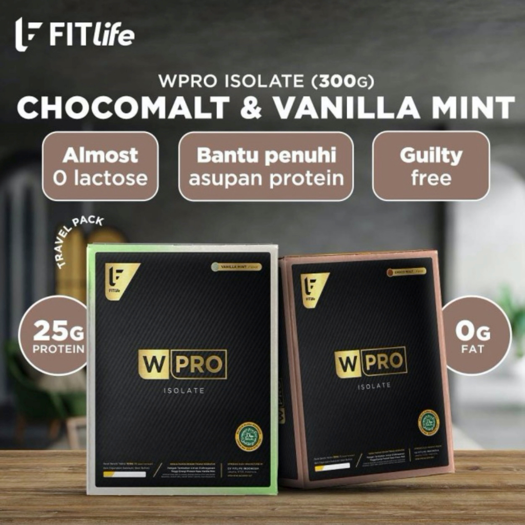 Jual FITlife - WPRO ISO | WHEYPRO ISO 300 gr Whey Protein Isolate ...