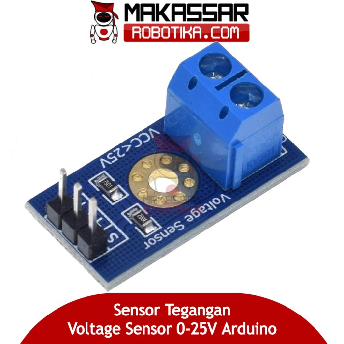 Jual Sensor Tegangan Voltage Sensor 0-25V Arduino | Shopee Indonesia
