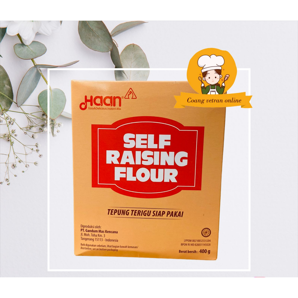Jual haan self raising flour 400gr | Shopee Indonesia