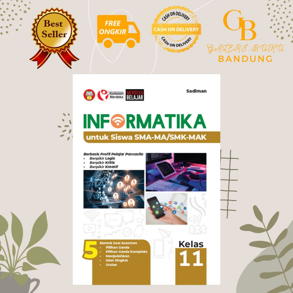 Jual BUKU INFORMATIKA UNTUK SISWA SMA-MA/SMK-MAK KELAS 11 | Shopee ...
