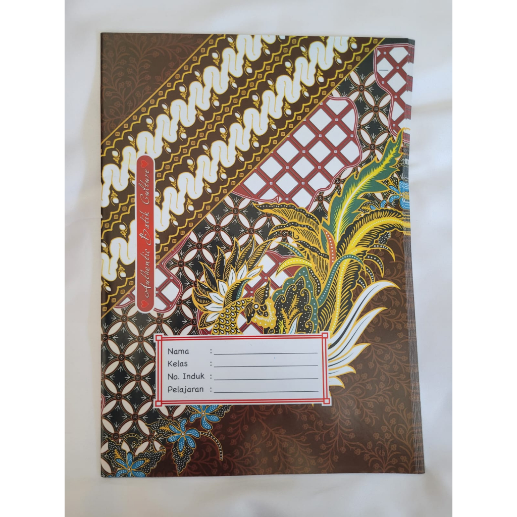 Jual SAMPUL BUKU BATIK SAMPUL BUKU KERTAS BATIK | Shopee Indonesia