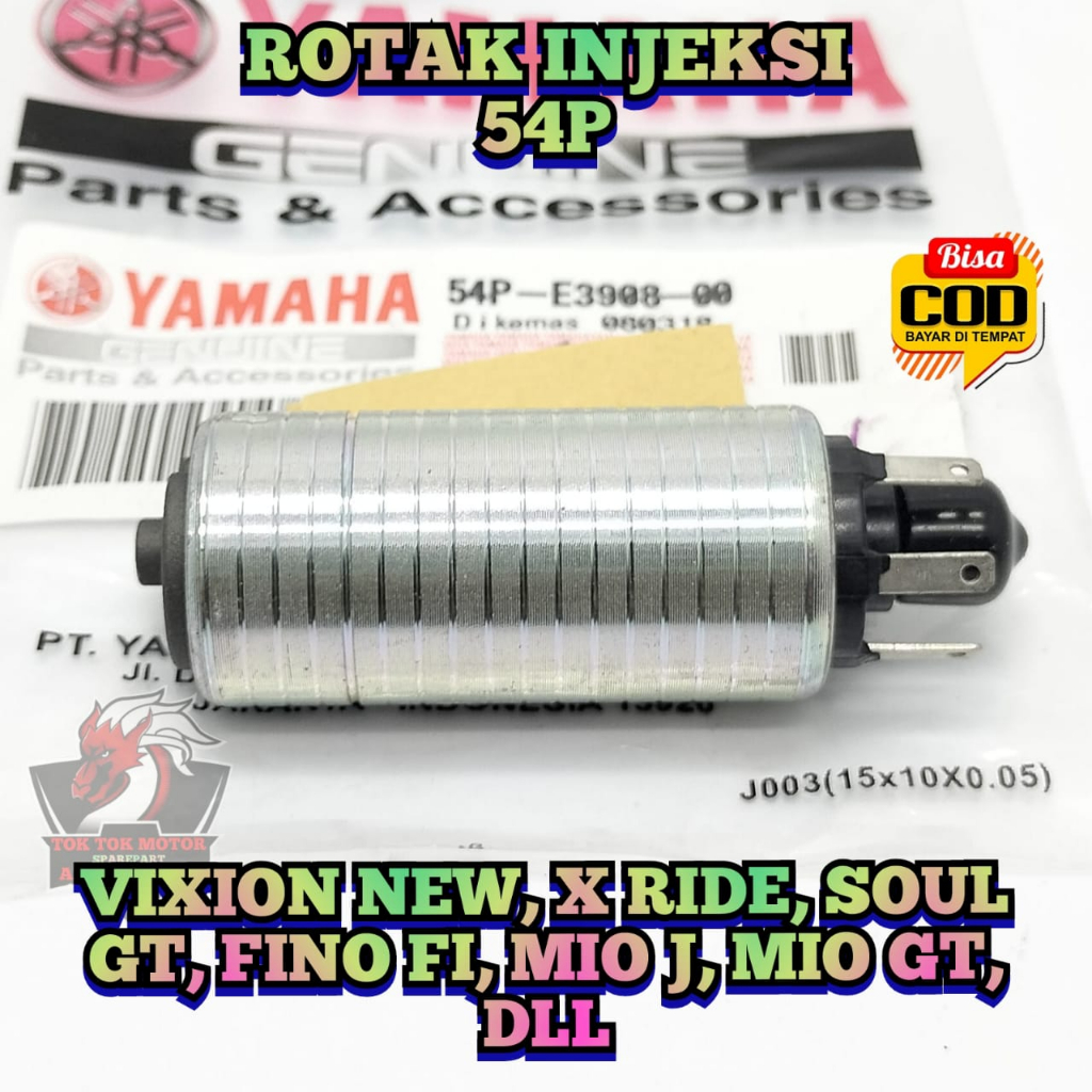 Jual ROTAK INJEKSI MOTOR YAMAHA 54P MIO J , MIO GT , VIXION NEW , SOUL GT , FINO FI , X RIDE ...
