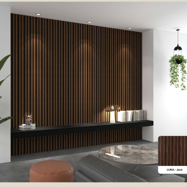 Jual GAIA - LUNA Wallpanel 3D / Kisi Kisi Partisi Dinding / Wood Panel ...