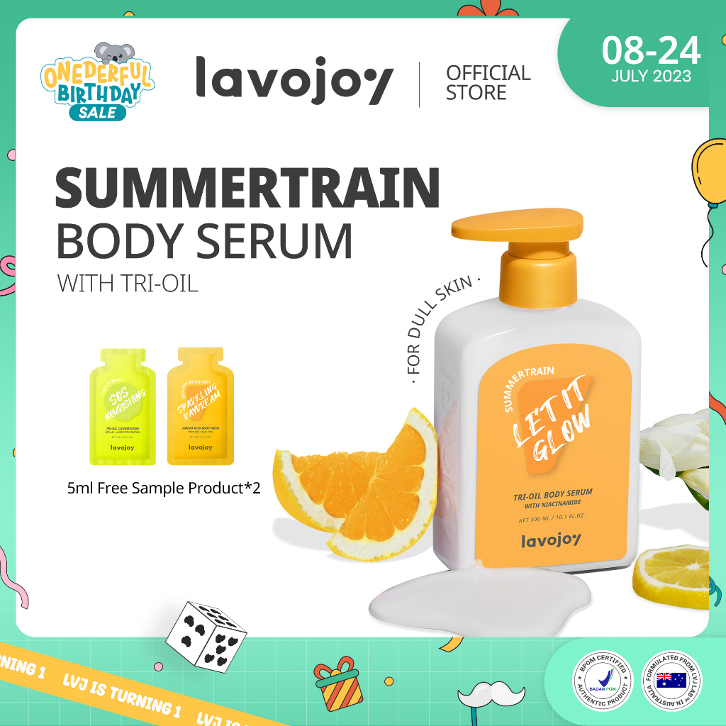 Jual LAVOJOY TRI-OIL BODY SERUM WITH NIACINAMIDE SERIES | Shopee Indonesia