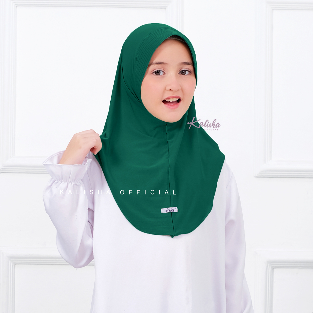 Jual Hijab Bergo Hamidah Jersey Alika Jilbab Sekolah Pinguin Anak By Kalishaofficial | Shopee ...