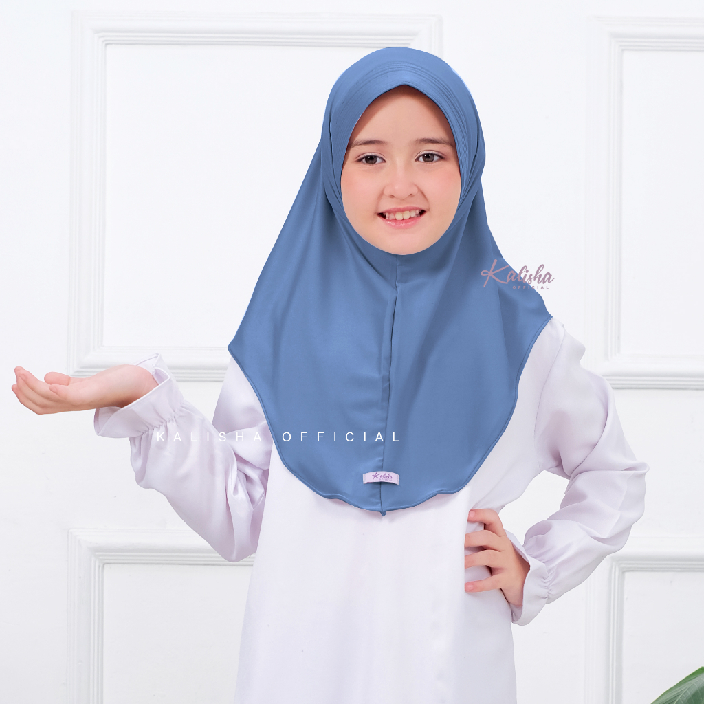Jual Hijab Bergo Hamidah Jersey Alika Jilbab Sekolah Pinguin Anak By Kalishaofficial | Shopee ...