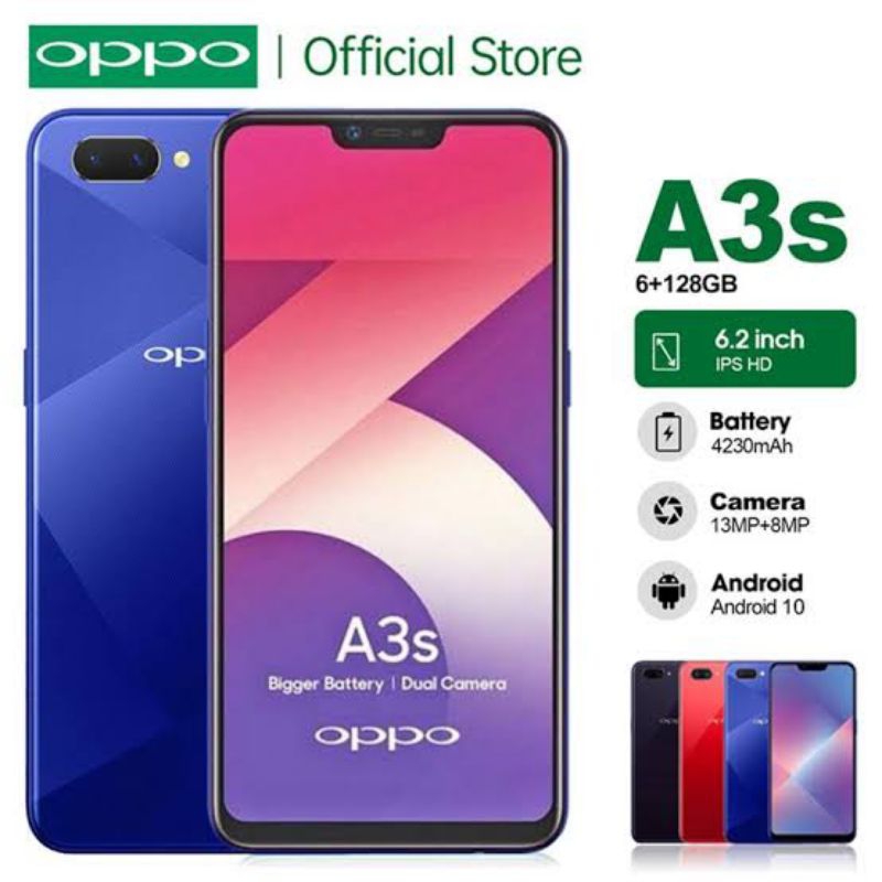Jual Oppo A3S 4G Garansi Resmi | Shopee Indonesia