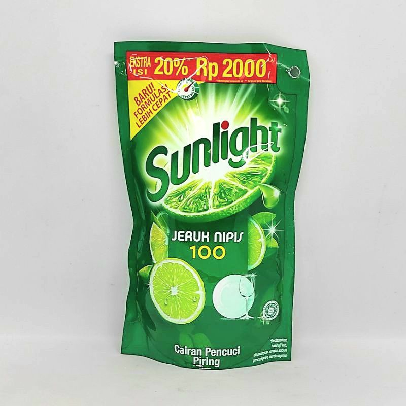 Jual Sunlight cairan pencuci piring 2000 / 90ml (khusus instan gojek grab) | Shopee Indonesia