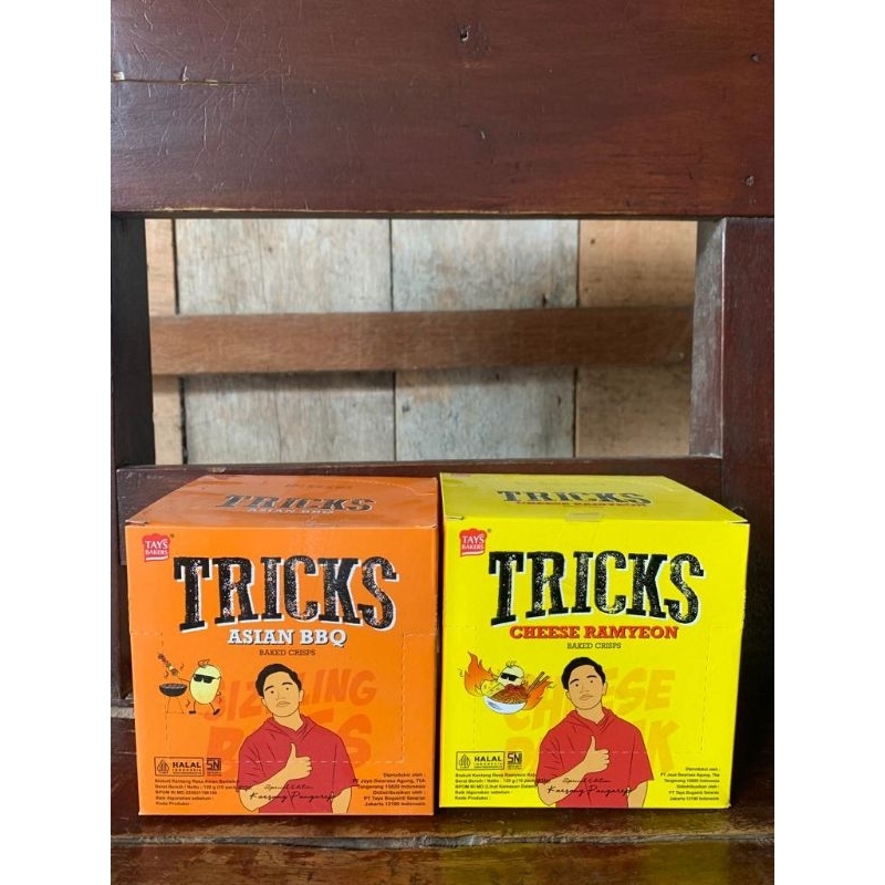 Jual TRICKS - TRICKS 150g (1 BOX 10PCS) Snack Baked Chips Potato ...