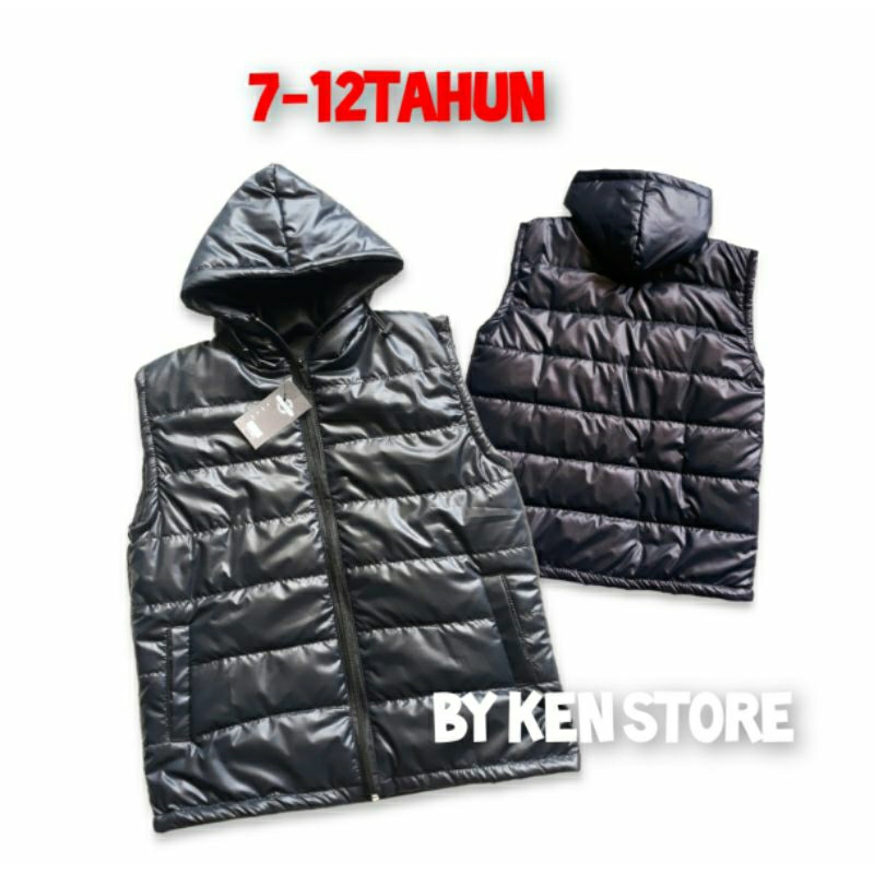 Jual [ COD ] Jaket Rompi Gelembung Anak 7-12tahun Jaket Gelembung Anak ...