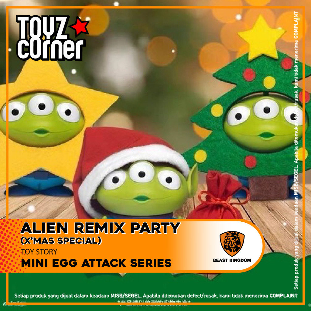 Jual Toyz Corner - Beast Kingdom Mini Egg Attack MEA-021SP Alien X'Mas ...