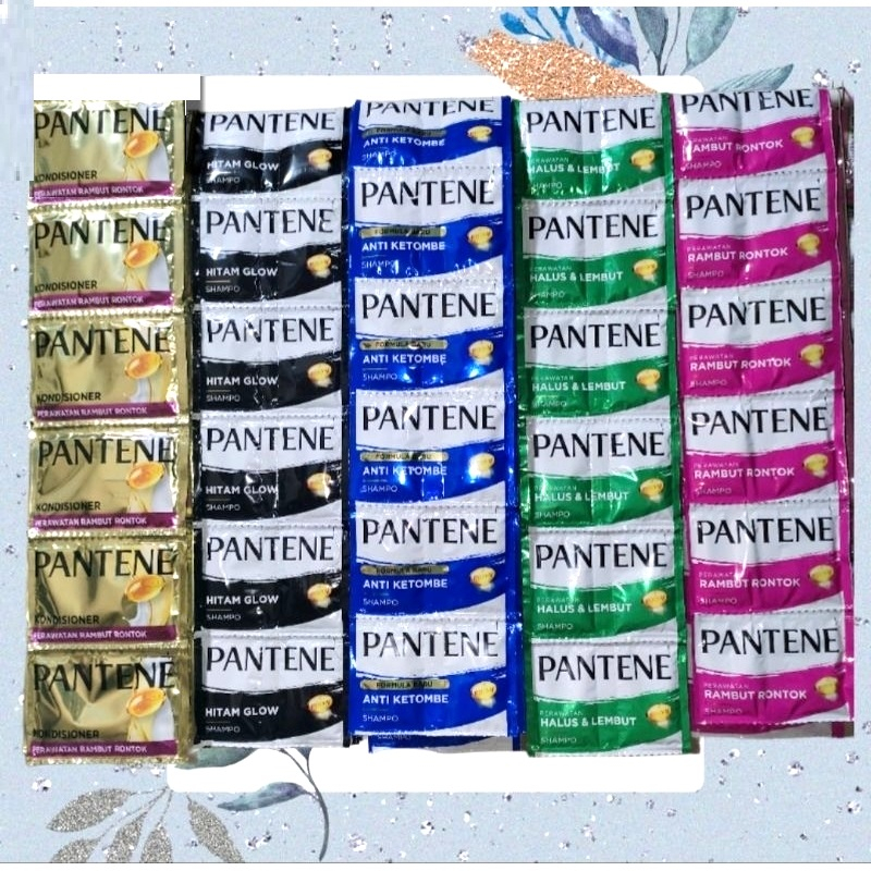 Jual ( PAKET ISI 3 RENCENG ) Shampoo Pantene Sachet 10ml Rentengan ...