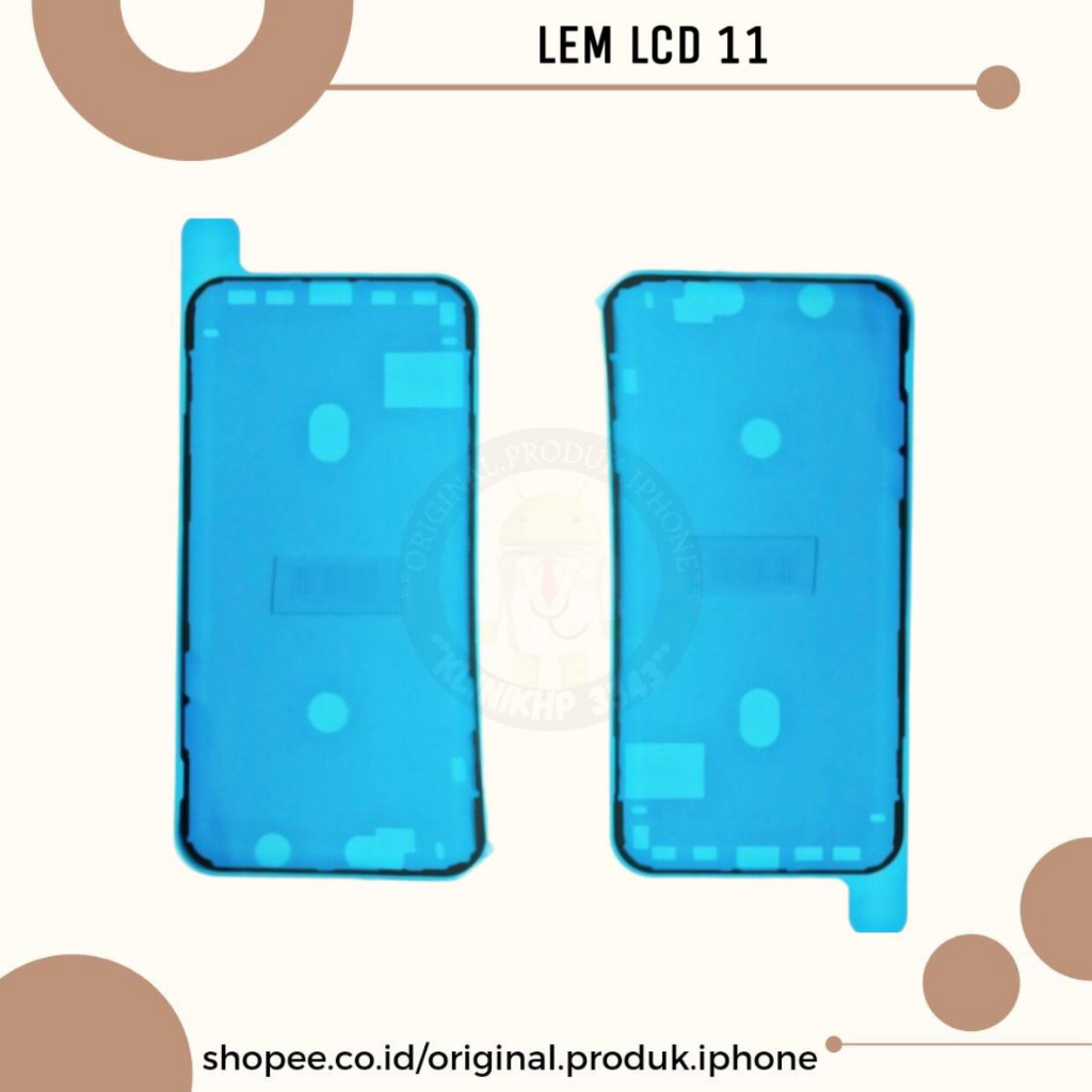 Jual STICKER LEM ADHESIVE WATERPROOF ANTI AIR FOR LCD 11 ORIGINAL ...