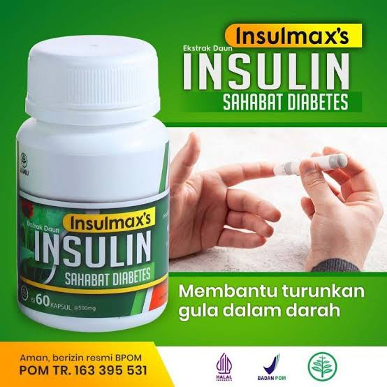 Jual Kapsul Ekstrak Daun INSULINE INSULMAX'S Darusyifa / Herbal ...