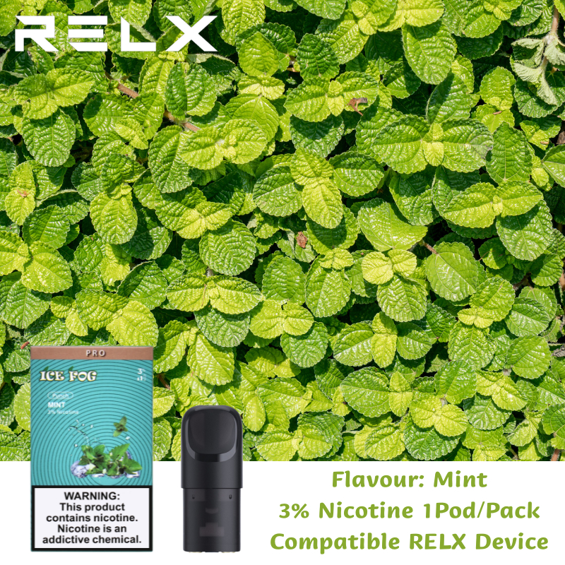 Jual [Relx Pods Refill] Vapee Pods Mint Liquid Pods Friendly (1 Pod ...