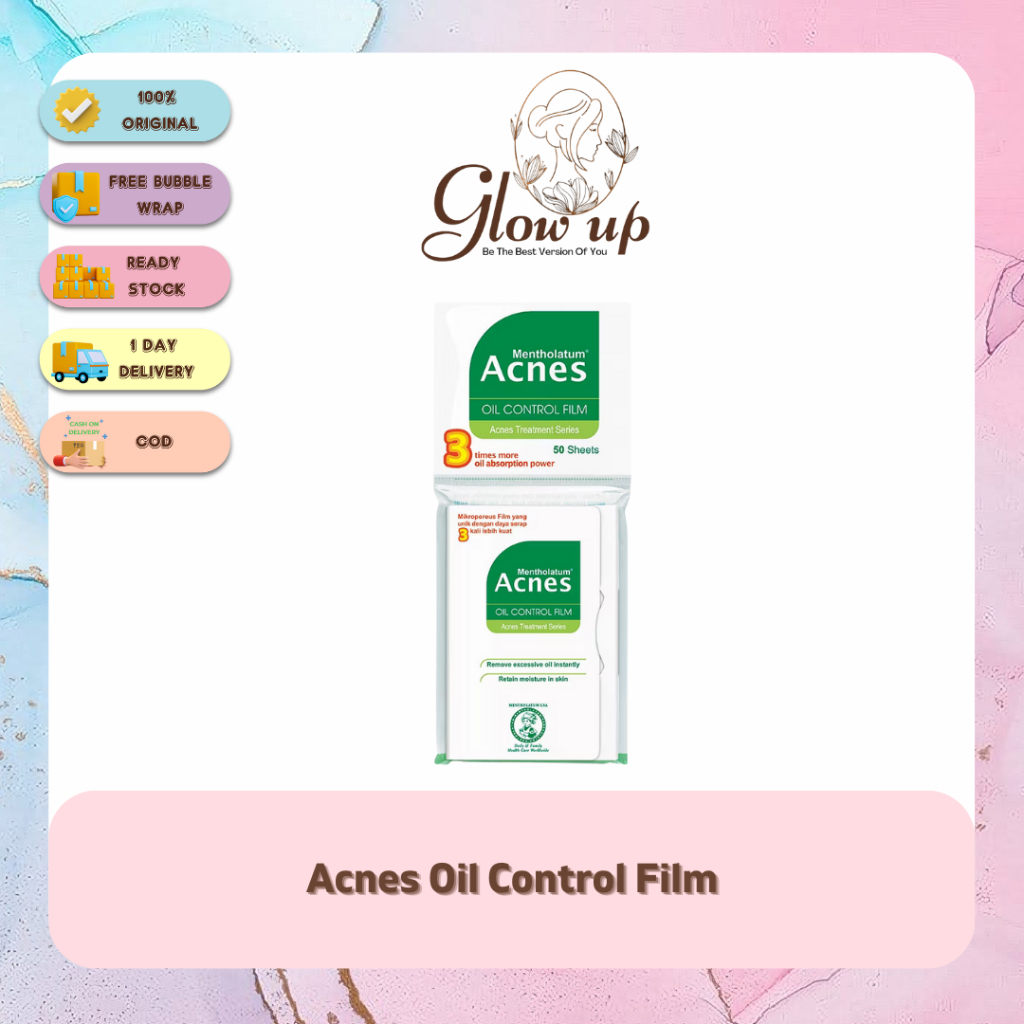 Jual Acnes Oil Control Film 50 Lembar | Kertas Minyak | Shopee Indonesia