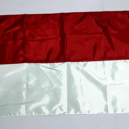 Jual Bendera Merah Putih SATUAN Bahan Kain Polyester Ukuran 80x50 cm ...