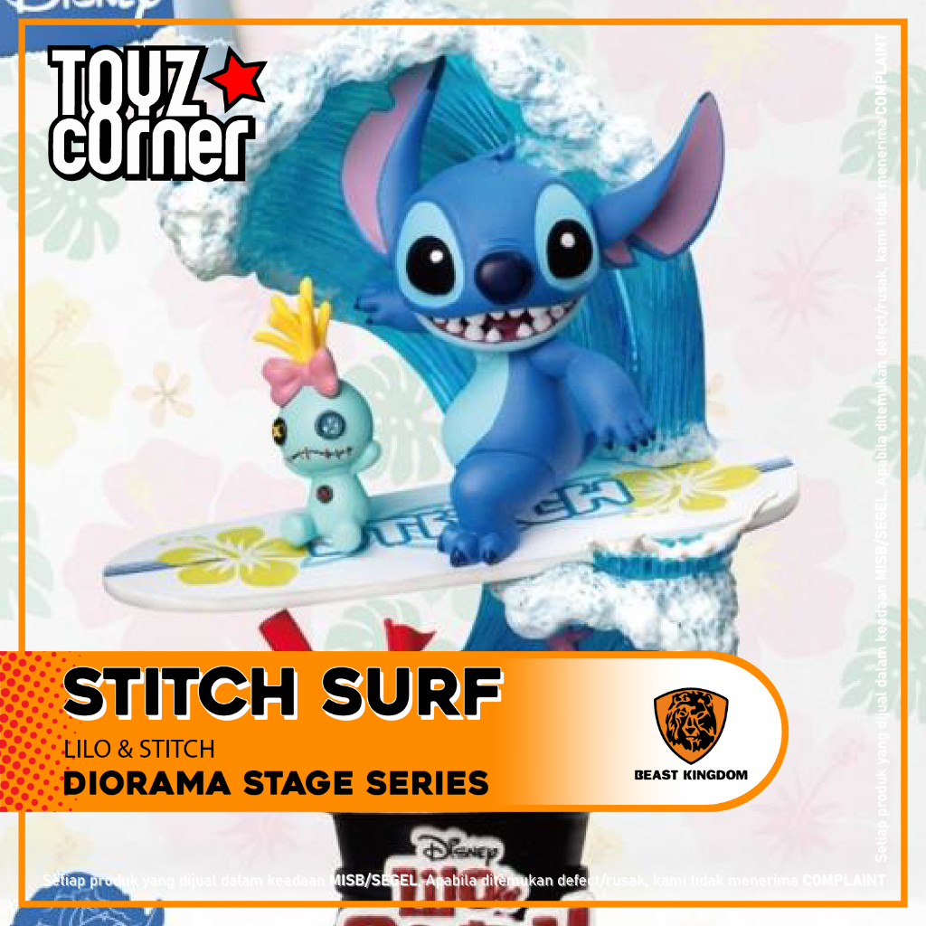 Jual Toyz Corner - Beast Kingdom D-Select / D-Stage DS-030 Stitch Surf ...