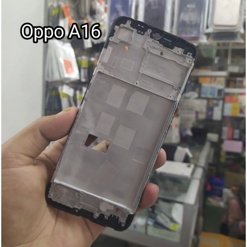 Jual Frame tulang tengah Oppo A16 Midle Frame tulang lcd tatakan mesin ...