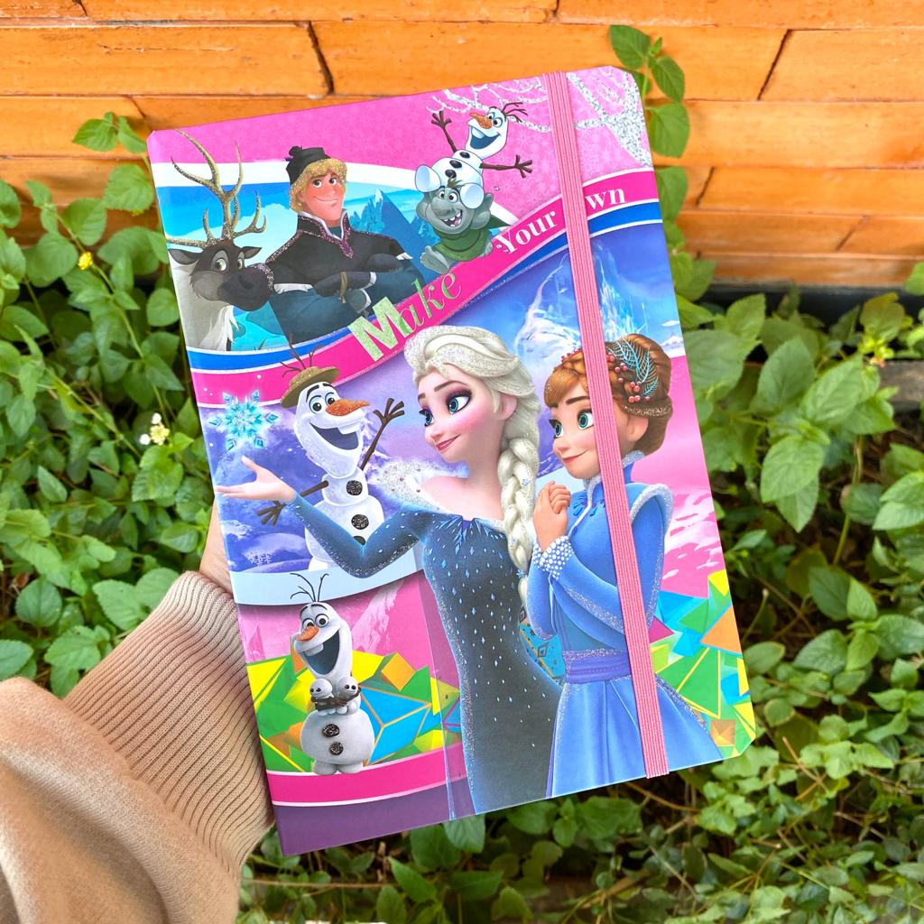 Jual Notebook Frozen Tali Buku Tulis A5 Diary Princess 100 Lembar A5-05 ...