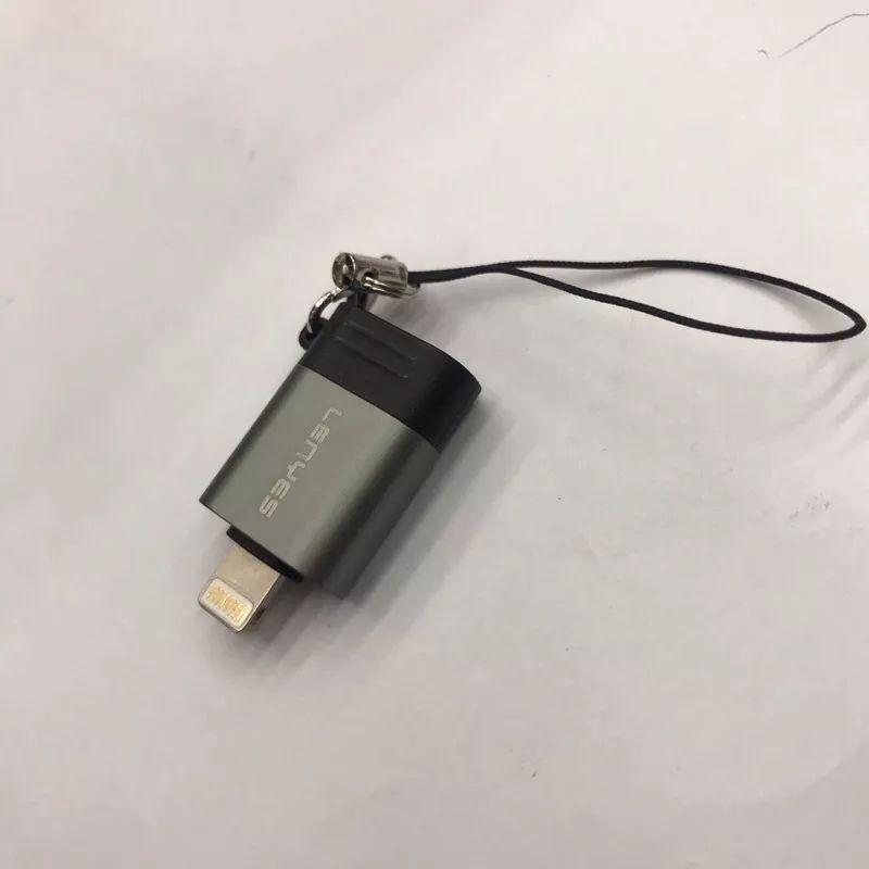Jual PS - Lenyes OTG USB To iPhone AX-112 / Adapters Support OTG USB To ...