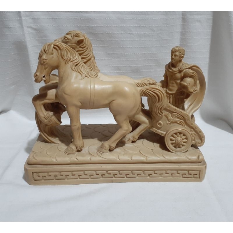 Jual patung romawi gladiator kuda preloved | Shopee Indonesia