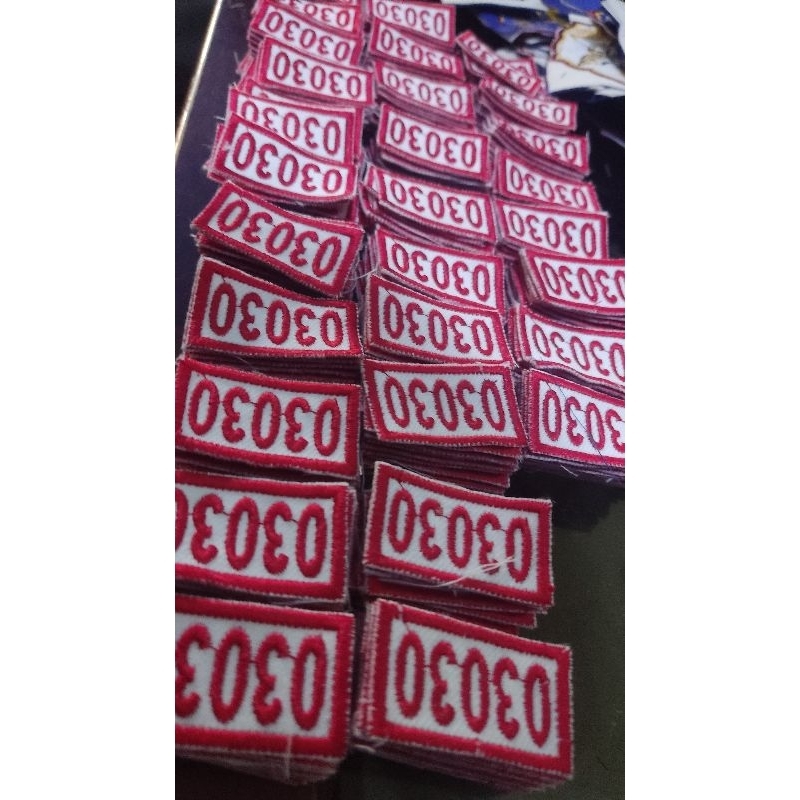 Jual LOGO GUDEP PRAMUKA CUSTOM (BORDIR) minimal 100 pcs | Shopee Indonesia