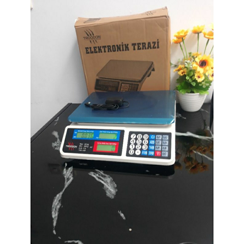Jual Timbangan digital 40kg baru murah merek teroodon | Shopee Indonesia