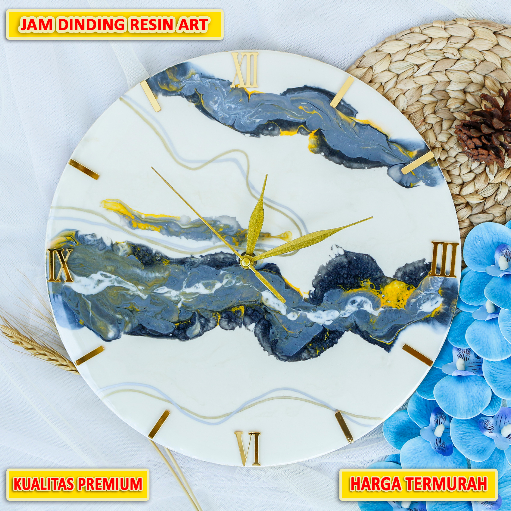 Jual JAM RESIN ART JAM DINDING KADO PERNIKAHAN II KADO ULANG TAHUN II ...