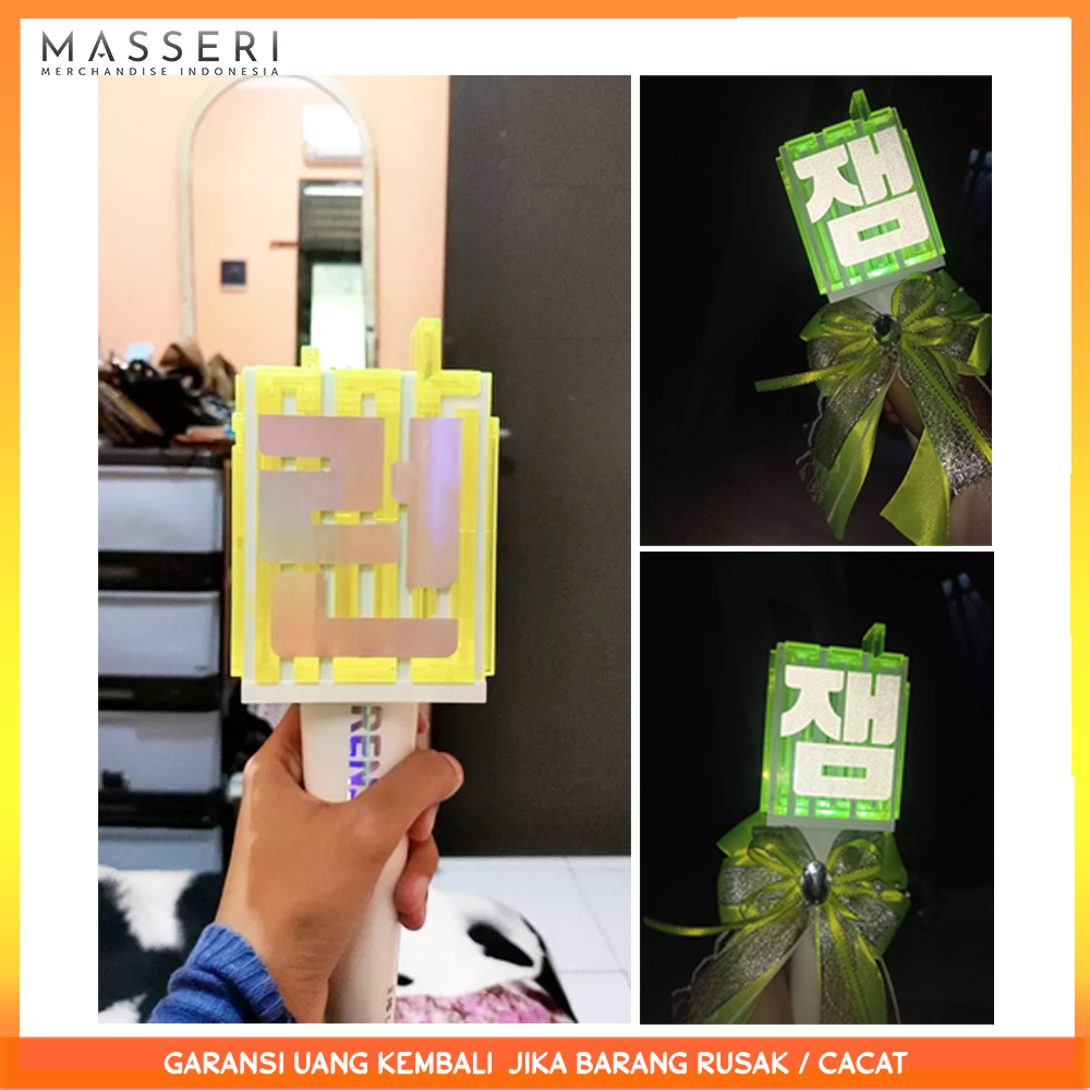 Jual Masseri - N C T LIGHTSTICK DECO STICKER REFLECTIVE HOLOGRAM ...