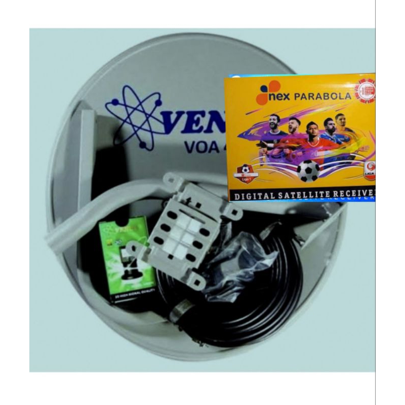 Jual PAKET LENGKAP PARABOLA MINI NEX PARABOLA TINGGAL PASANG SIARAN ...