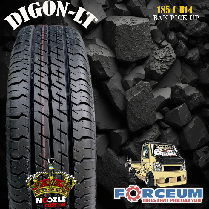 Jual BAN MOBIL L300 185 R14 LT BAN LUAR TUBLES PICK UP RING 14 TUBLES ...