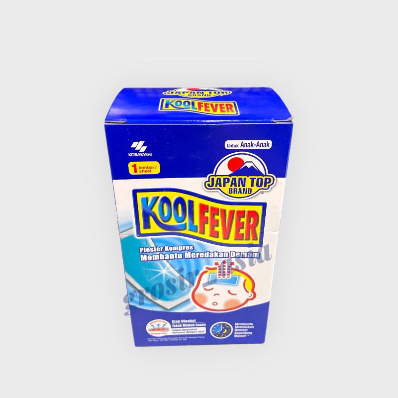 Jual Kool Fever Anak 1 Box Isi 12 Pcs | Shopee Indonesia
