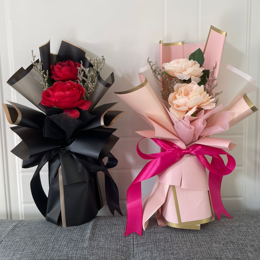 Jual BOUQUET TERMURAH MAWAR FLOWER/BOUQUET WISUDA/KADO/GIFT | Shopee ...
