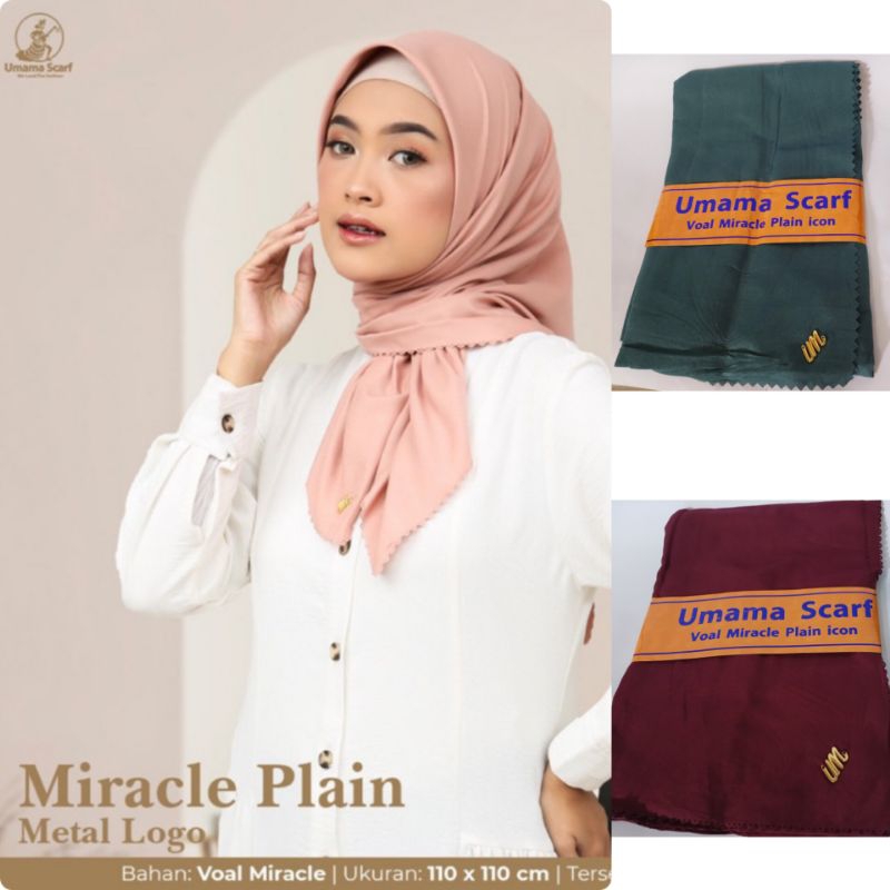 Jual UMAMA VOAL MIRACLE PLAIN METAL LOGO | Shopee Indonesia