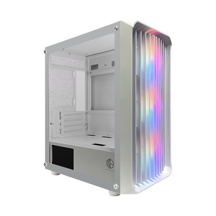 Jual Casing Cube GAMING CAYN WHITE (Free 3 Fan) | Shopee Indonesia