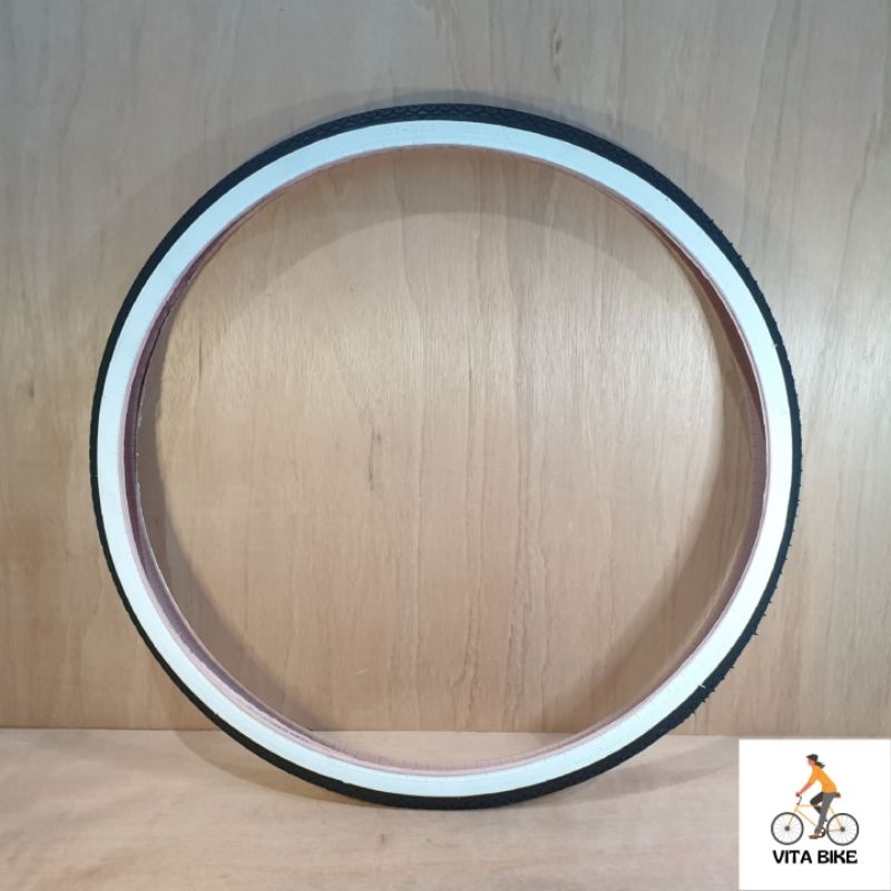 Jual Ban Luar Sepeda 26 x 1 3/8 Deli Tire Swallow Hitam Putih CTB Sierra Jengki | Shopee Indonesia