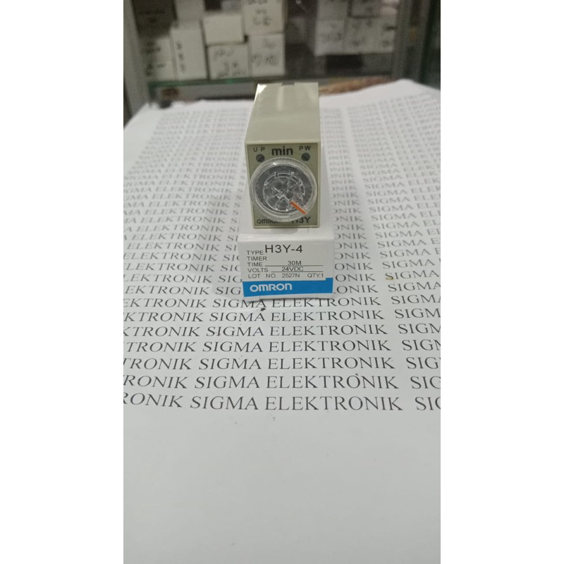 Jual H3Y-4 DC 24V Timer Delay 0-30 Menit Solid-State OMRON ASLI | Shopee Indonesia
